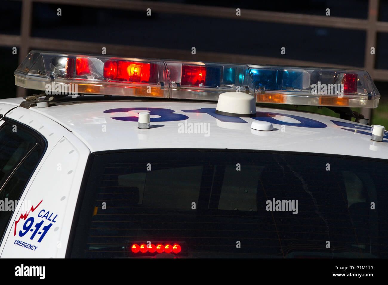 Toronto police cruiser in downtown Toronto Ont., on May 8, 2016 Stock ...