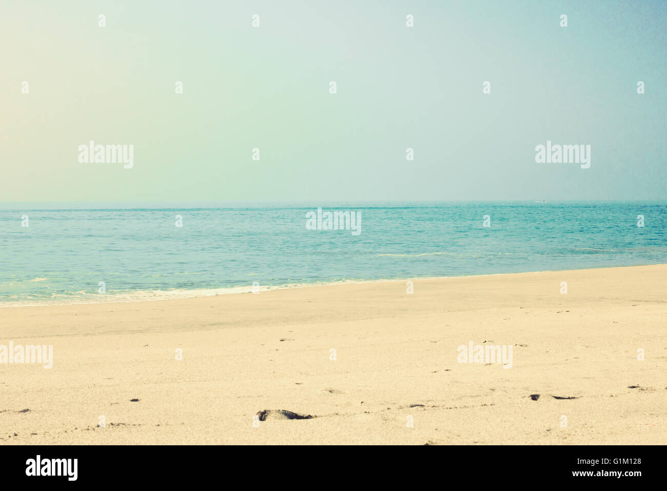Vintage summer beach Stock Photo - Alamy