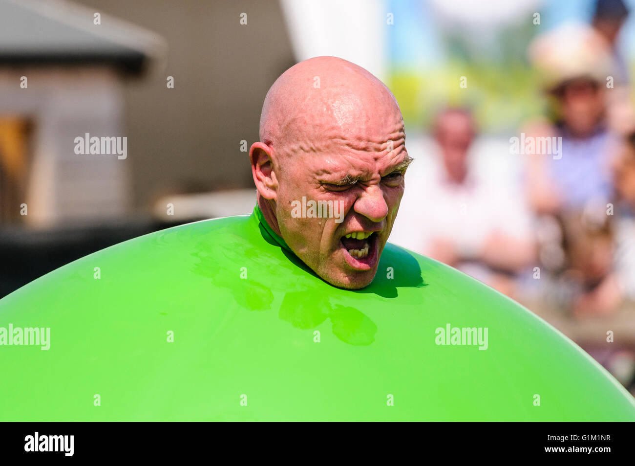 Man inside a balloon hi-res stock photography and images - Alamy