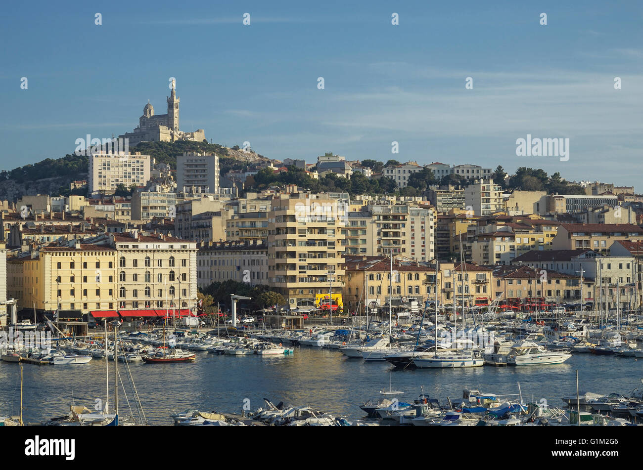Aerial view of Marseille cityscape, Provence, France Stock Photo - Alamy