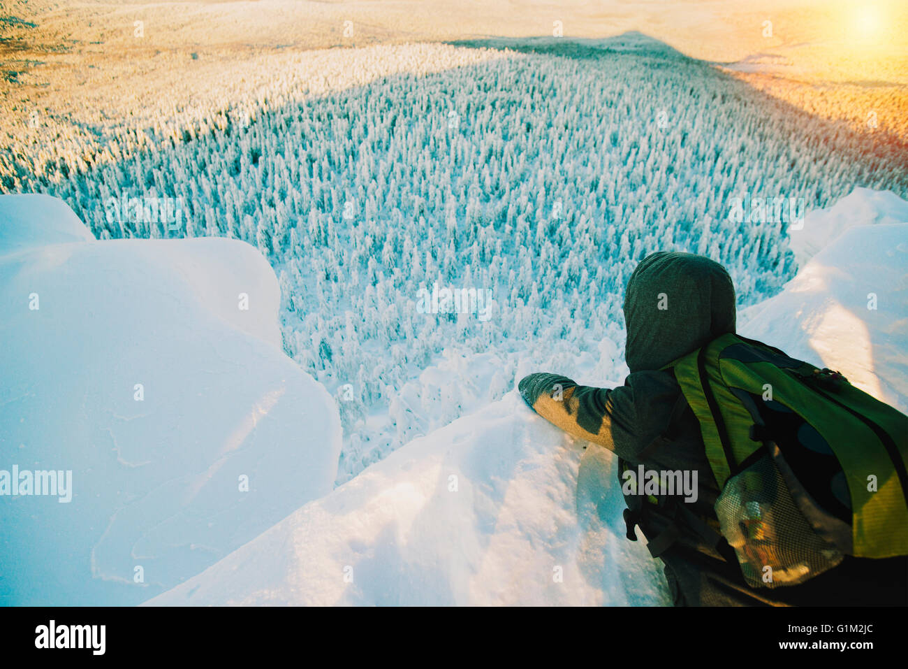 Hilltop forest view hi-res stock photography and images - Alamy