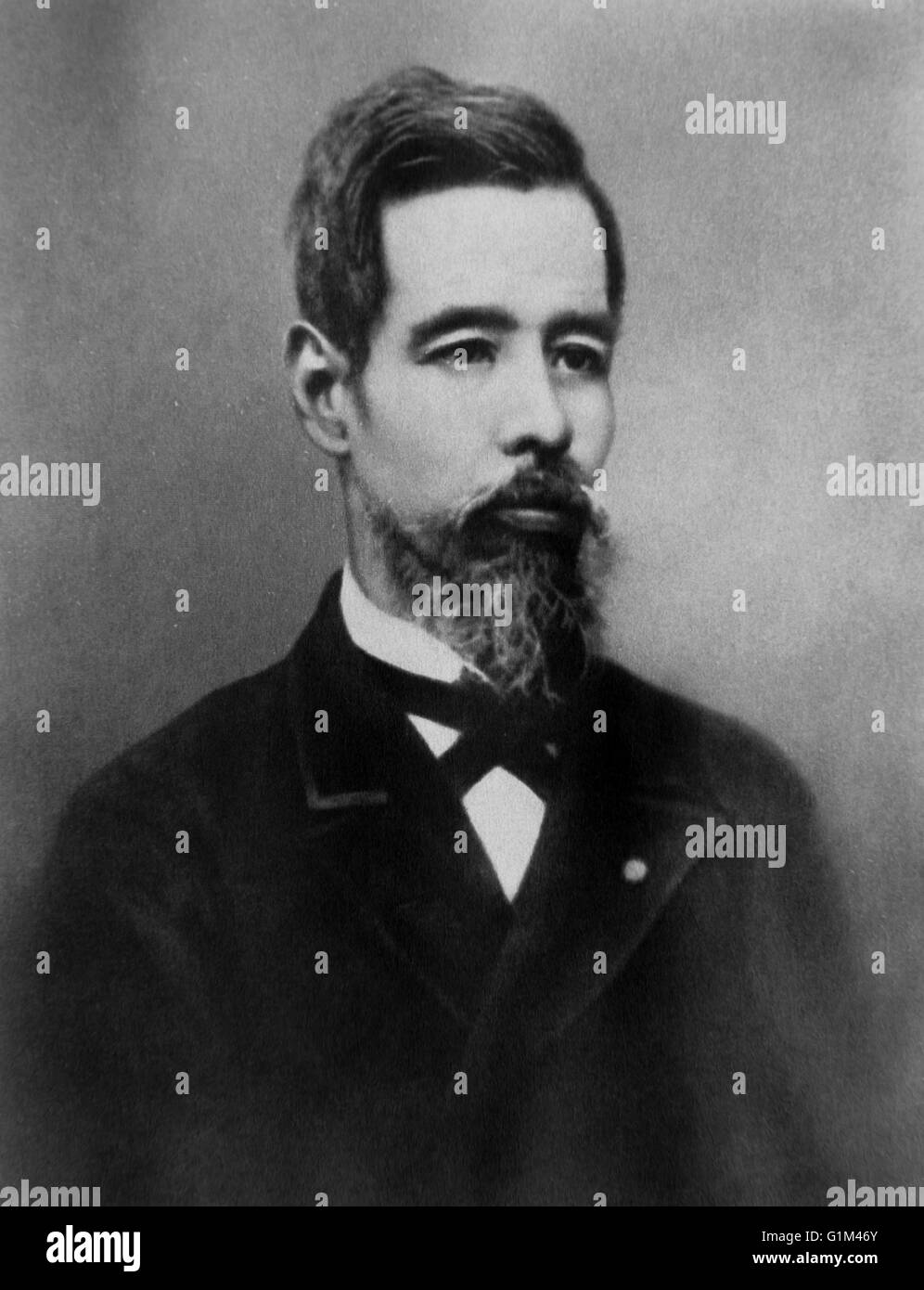 Portrait of Munemitsu Mutsu Stock Photo - Alamy