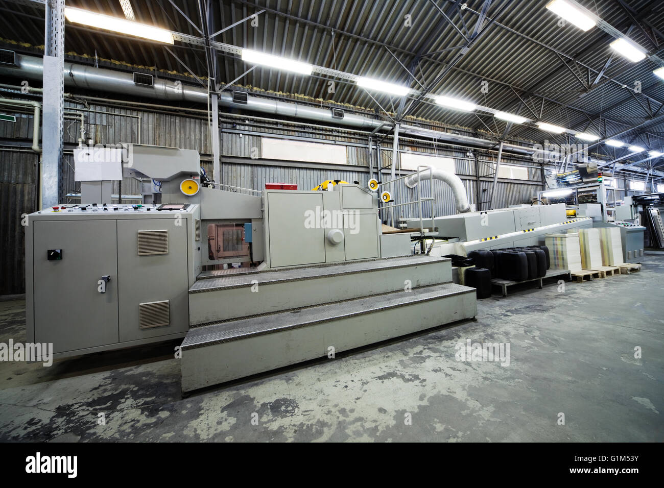 Old printing press house hi-res stock photography and images - Alamy