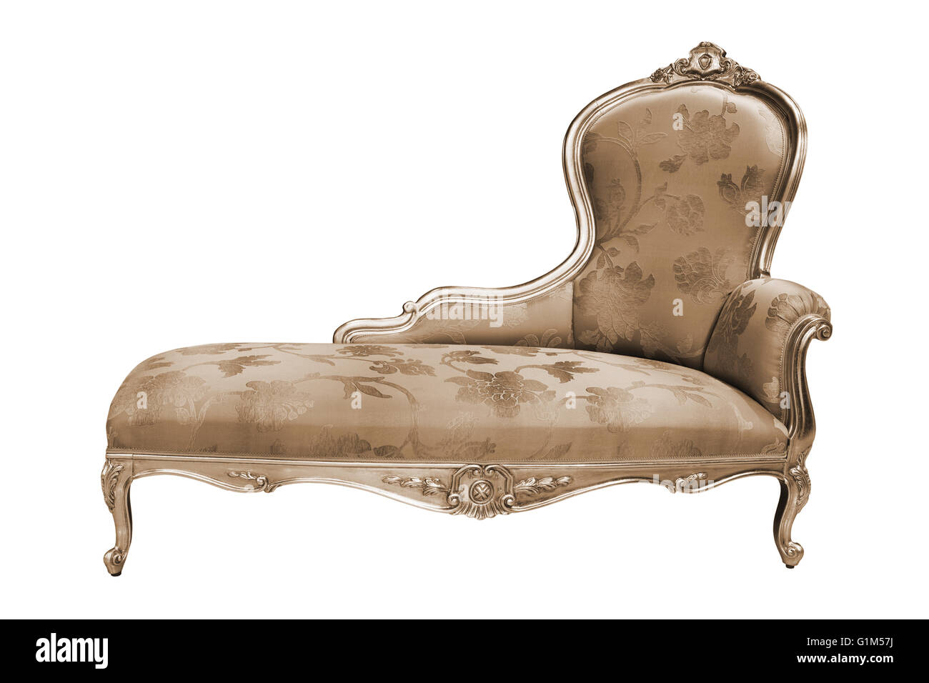 beautiful and rich couch on white background Stock Photo - Alamy