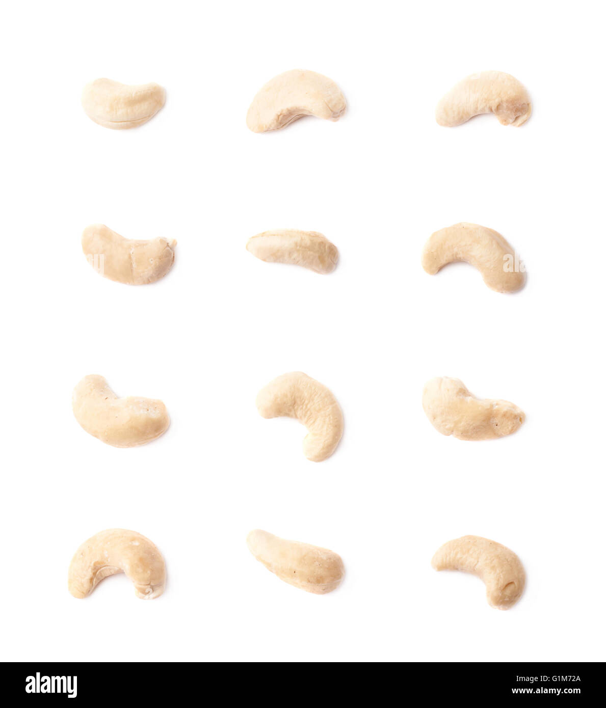 Single cashew nuts isolated Stock Photo - Alamy