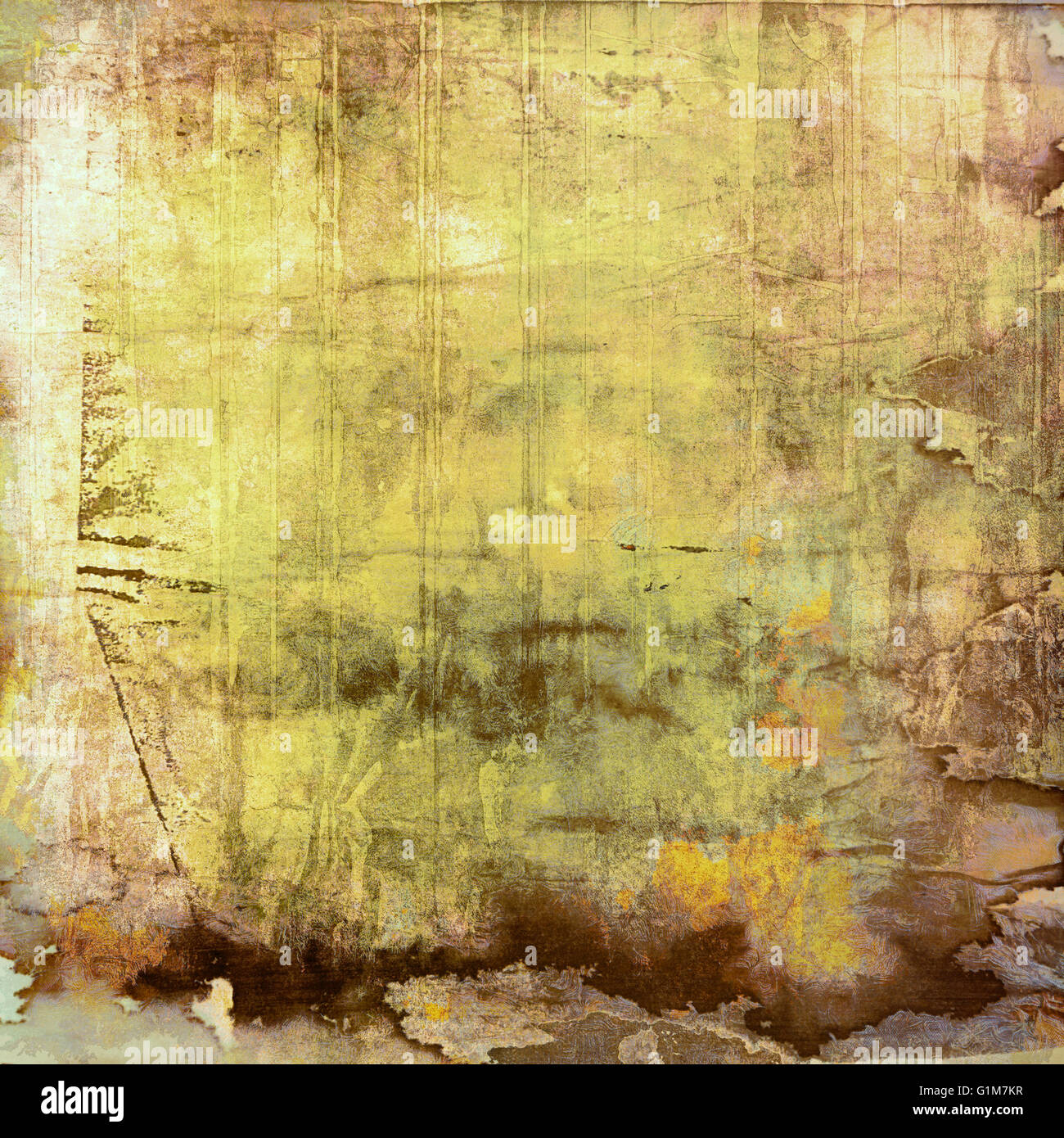 Abstract retro background or old-fashioned texture. With different ...