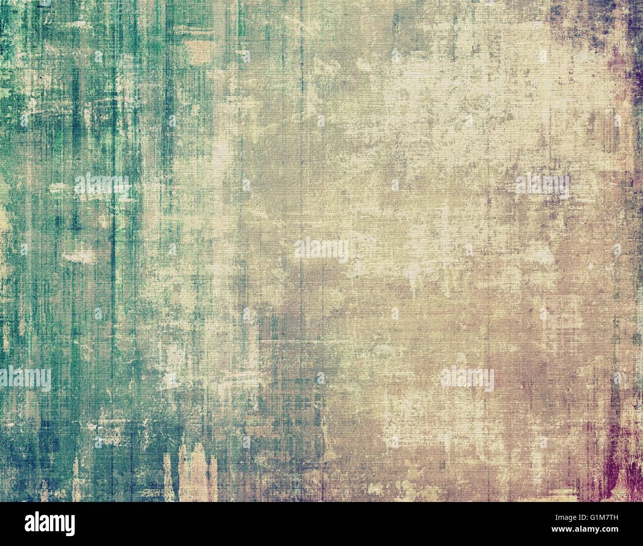 Antique vintage texture, old-fashioned weathered background. With ...