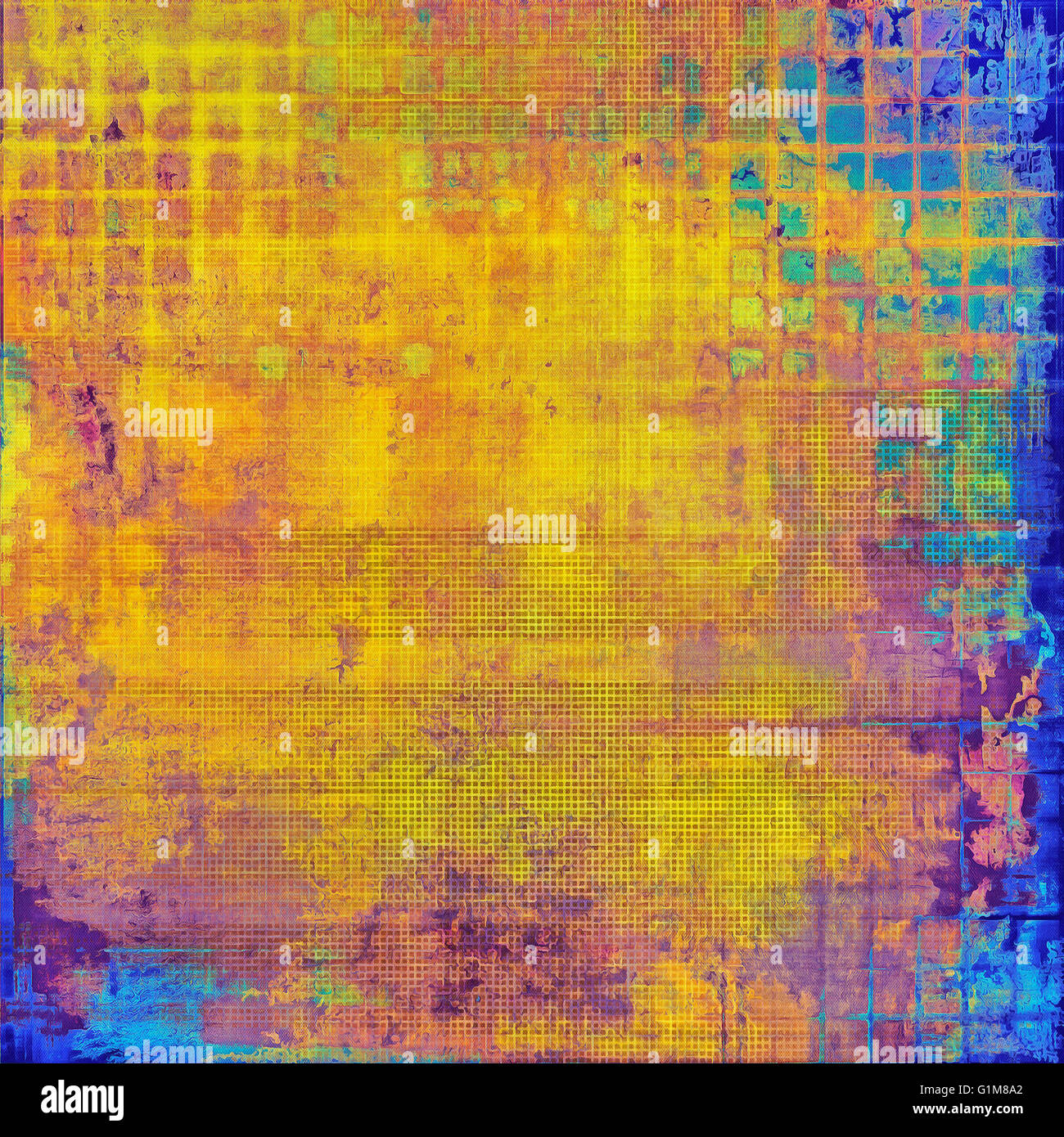 Abstract retro background or old-fashioned texture. With different ...