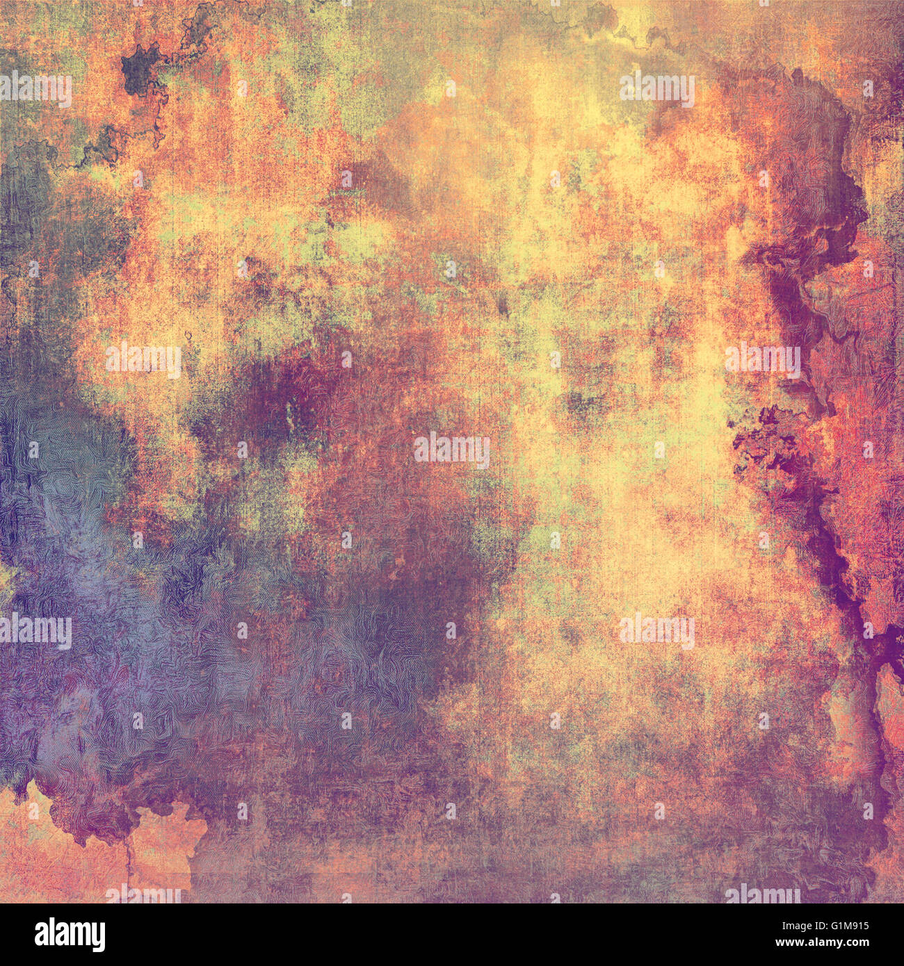 Old abstract grunge background, aged retro texture. With different ...