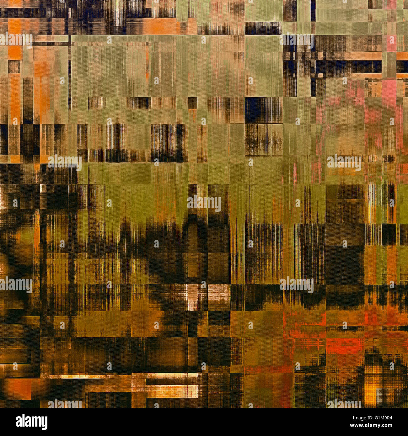 Abstract retro background or old-fashioned texture. With different ...