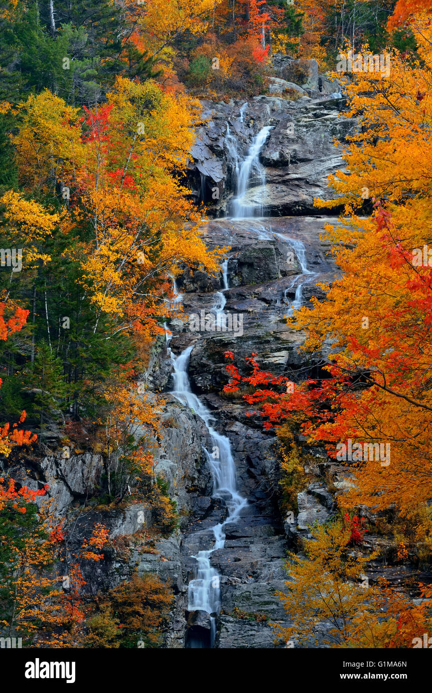 Silver cascade fall colors hi-res stock photography and images - Alamy