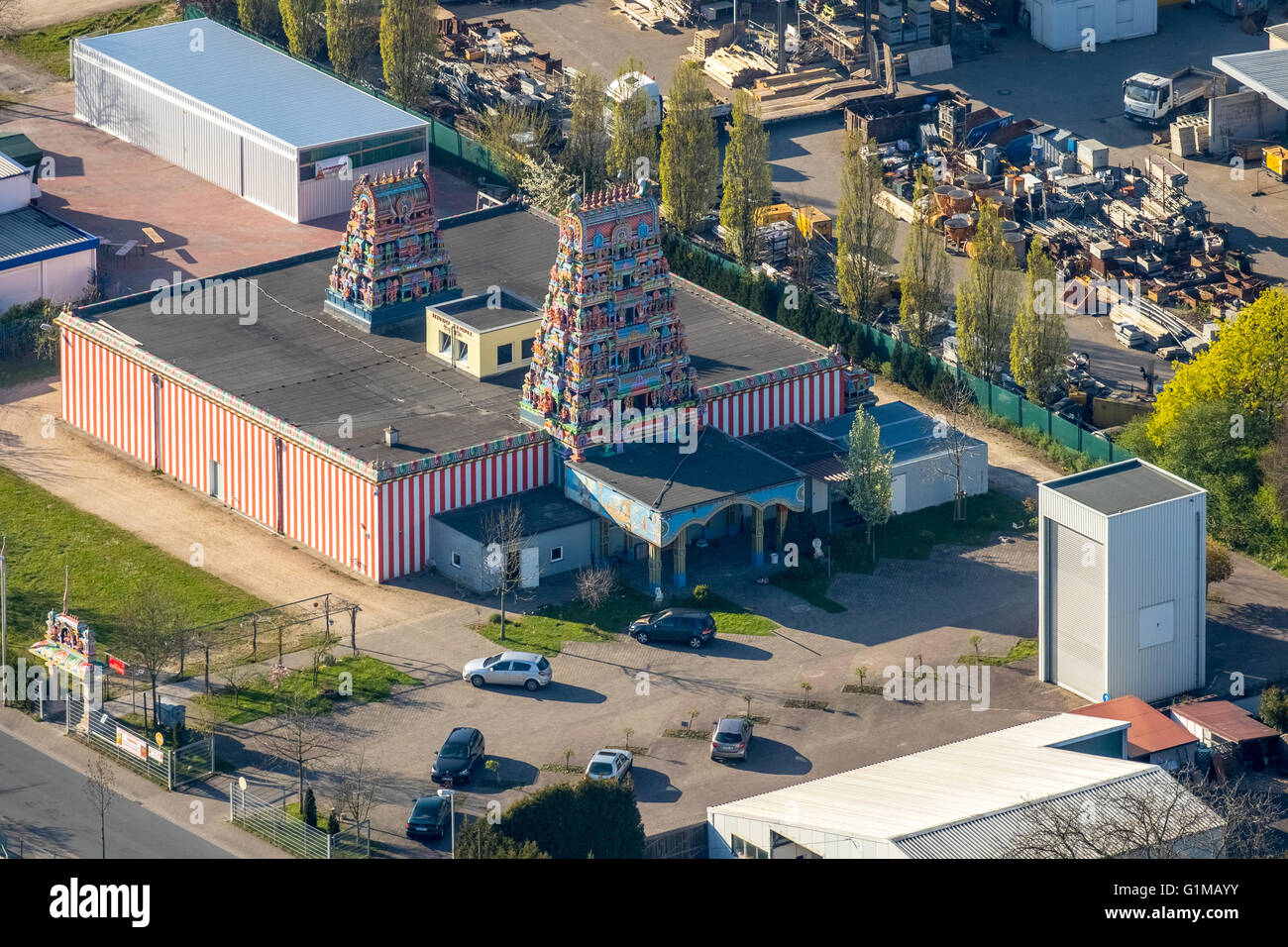 Hindu temple hamm germany hi-res stock photography and images - Alamy