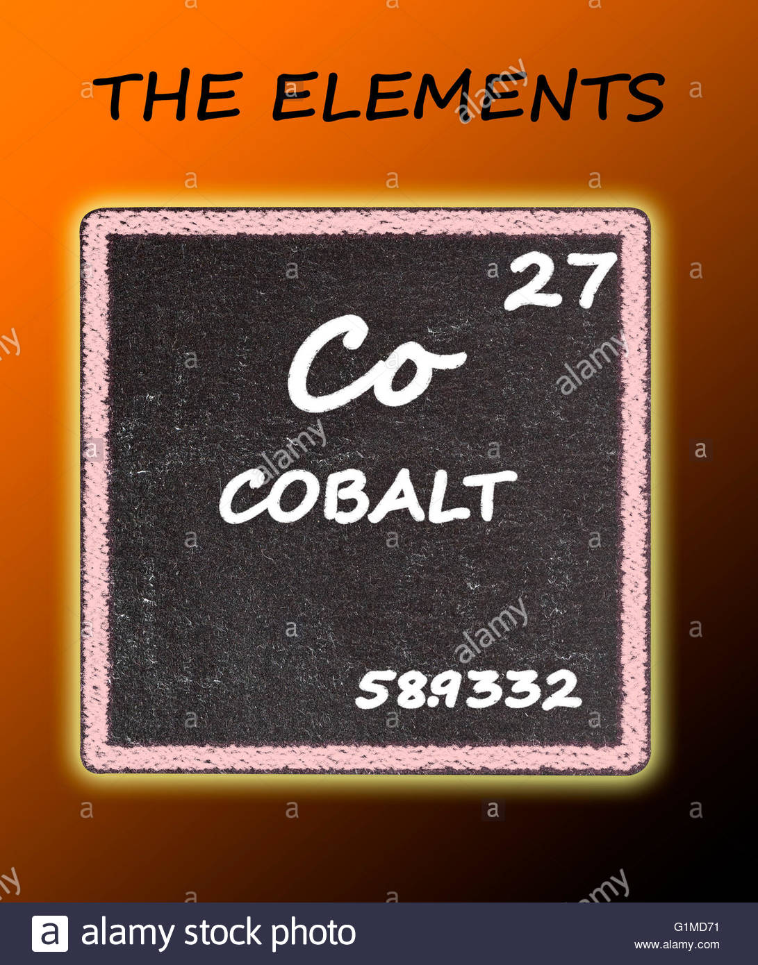 Cobalt Atom High Resolution Stock Photography and Images - Alamy
