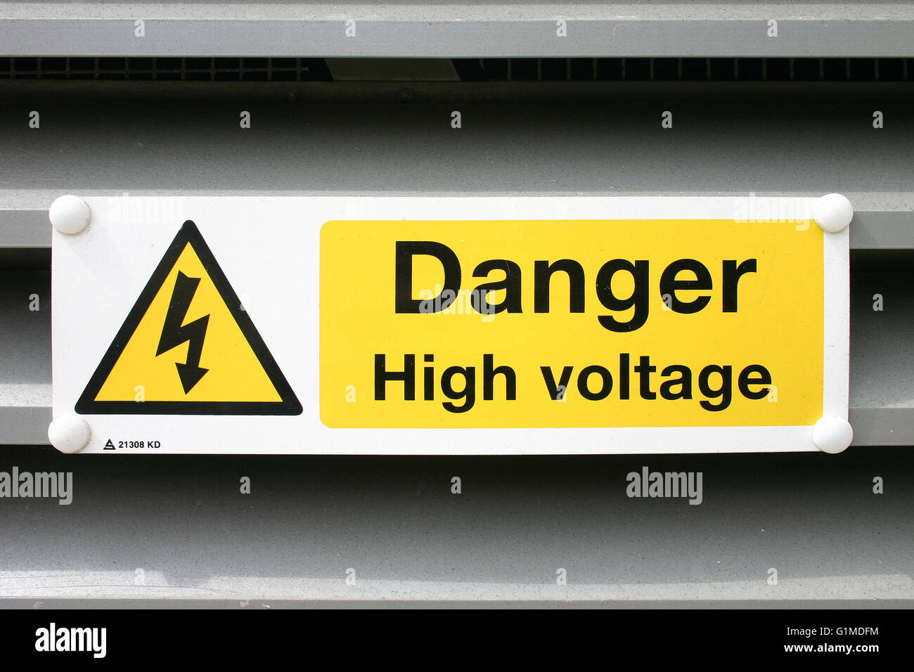 Danger high voltage sign hi-res stock photography and images - Alamy