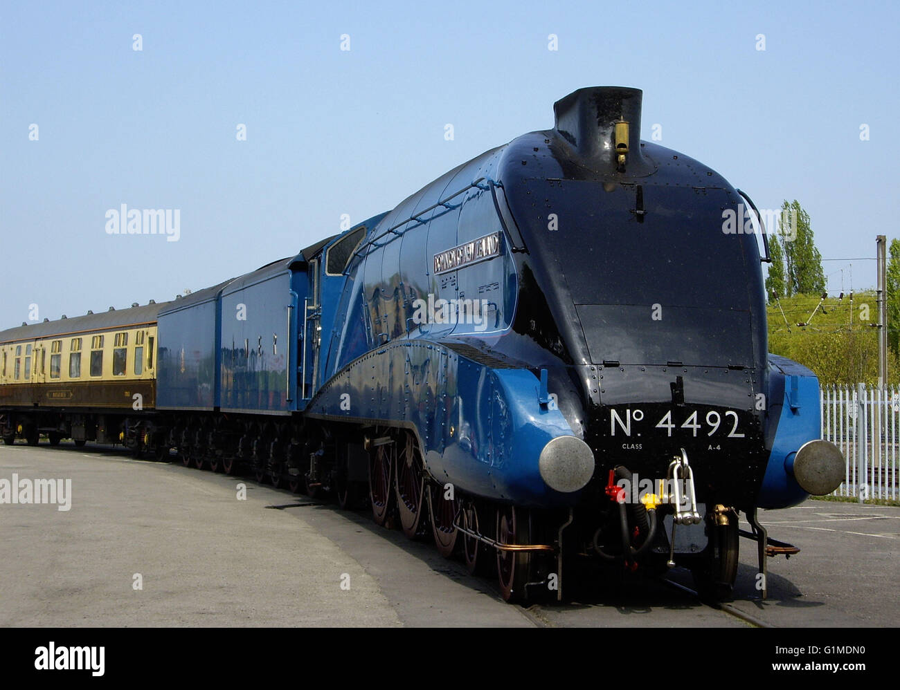 Jeremy Hoskins Class A4 Gresley Pacific Stock Photo - Alamy