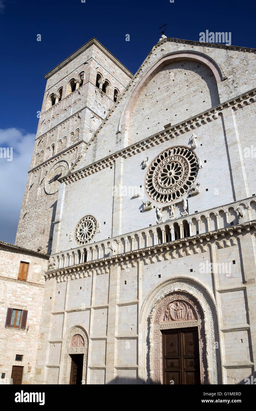 Assisi Cathedral dedicated to Rufinus of Assisi is a major church in ...