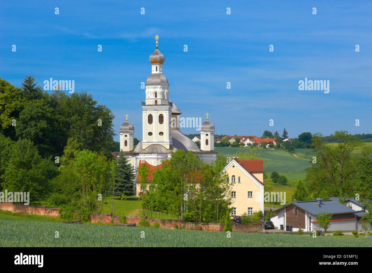 Sielenbach, Maria Birnbaum Church, Gothic Style Pilgrimage Church ...