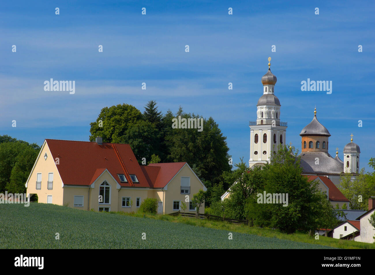Sielenbach, Maria Birnbaum Church, Gothic Style Pilgrimage Church ...