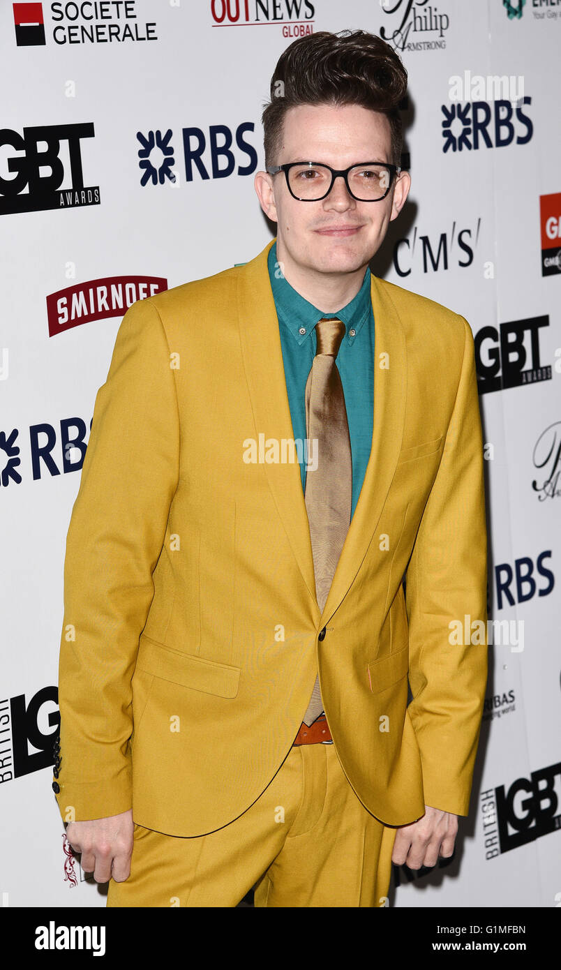 London, UK. David Morgan at The LGBT Awards held at The Connaught Rooms ...