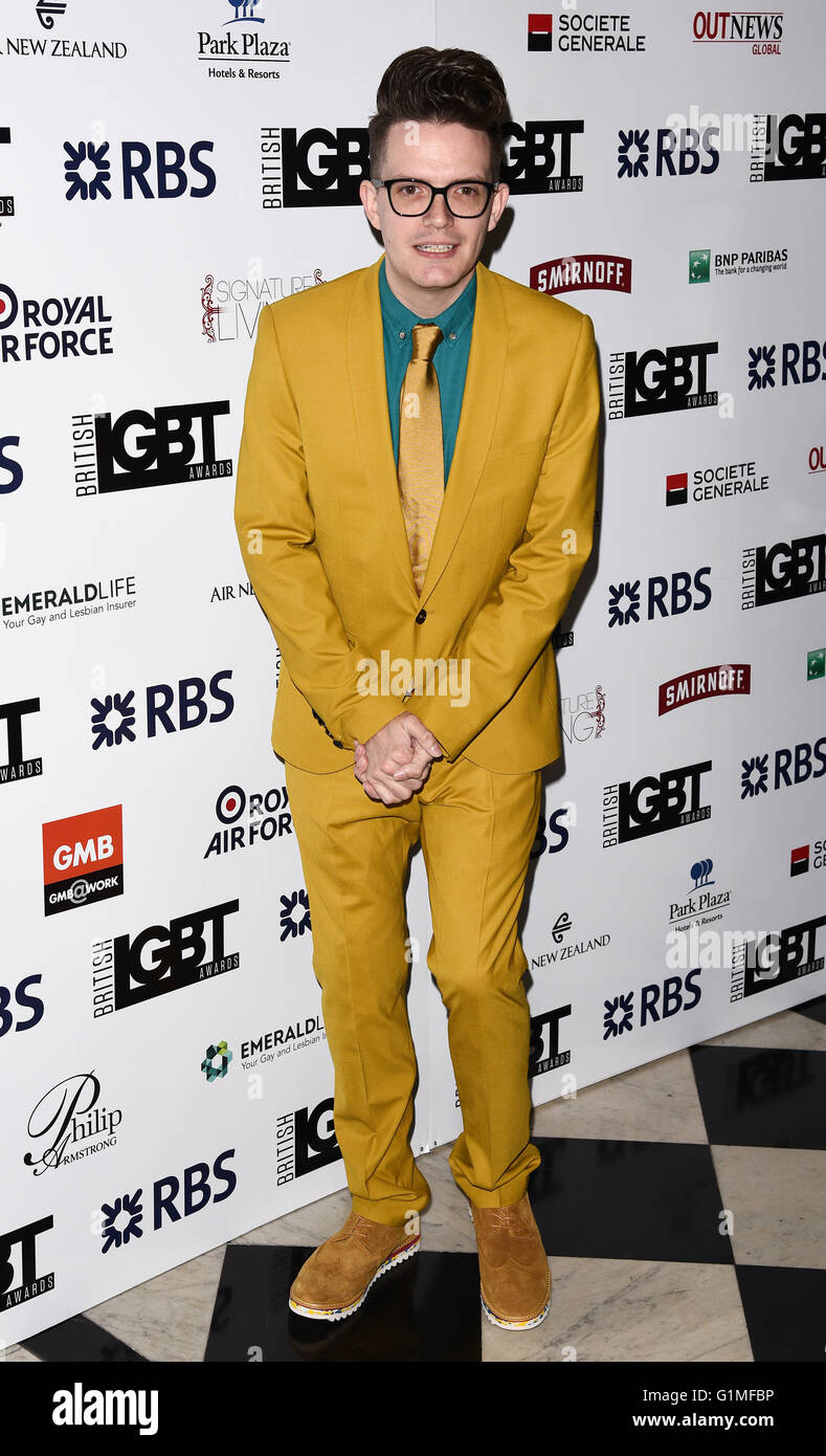 London, UK. David Morgan at The LGBT Awards held at The Connaught Rooms ...