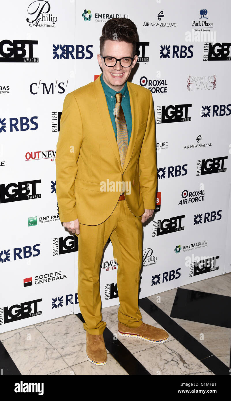 London, UK. David Morgan at The LGBT Awards held at The Connaught Rooms ...
