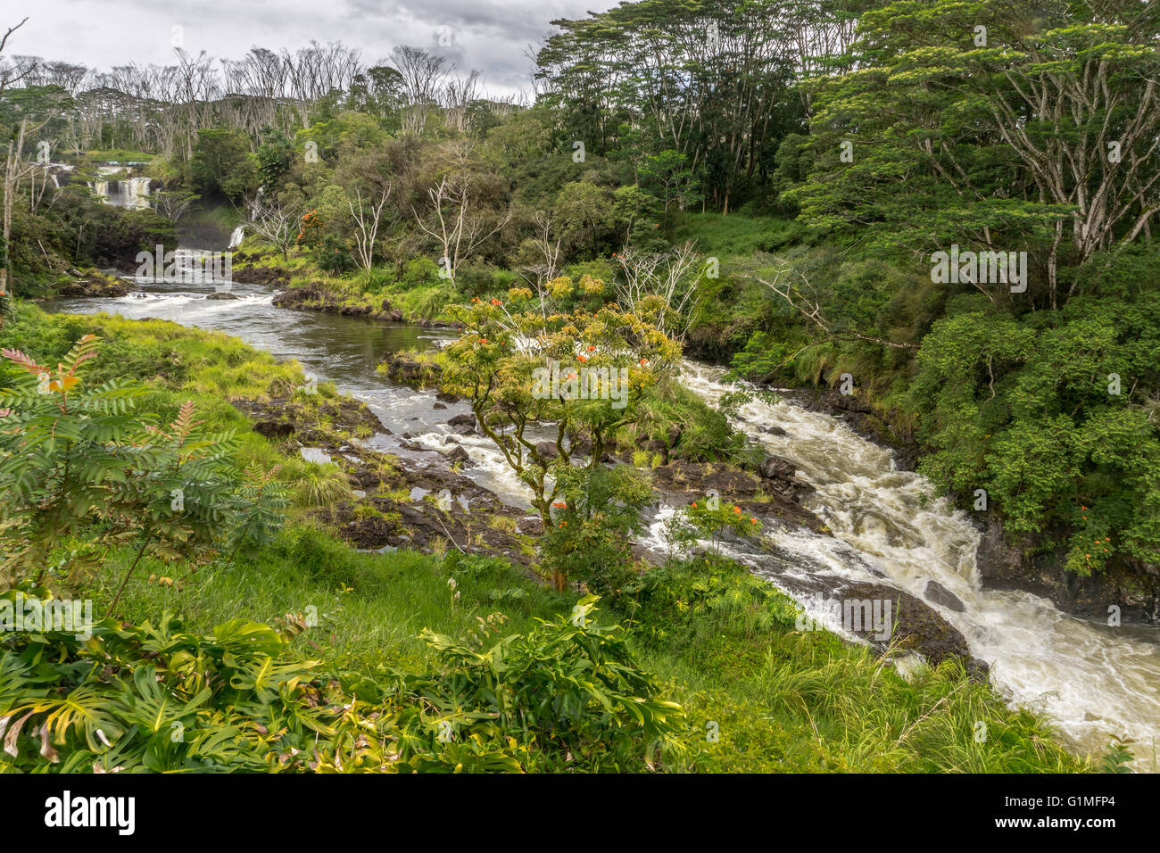 Pe’epe’e falls hi-res stock photography and images - Alamy