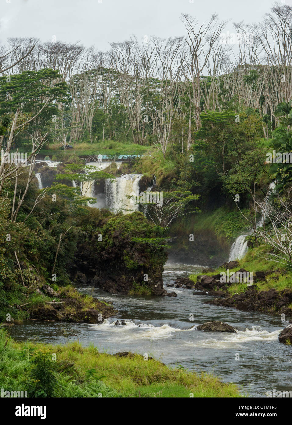 Pe’epe’e falls hi-res stock photography and images - Alamy