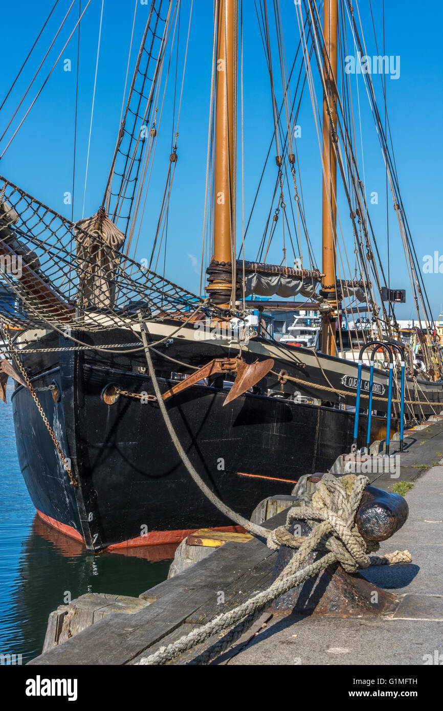 England Dorset Poole Sailing vessel at Poole quay Stock Photo - Alamy