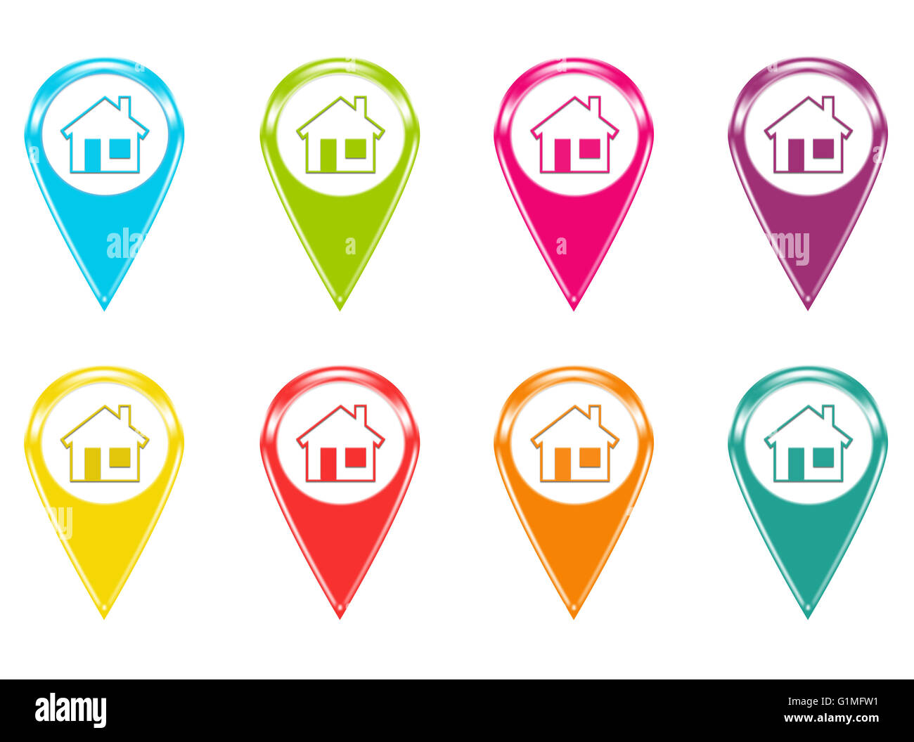 House maps hi-res stock photography and images - Alamy