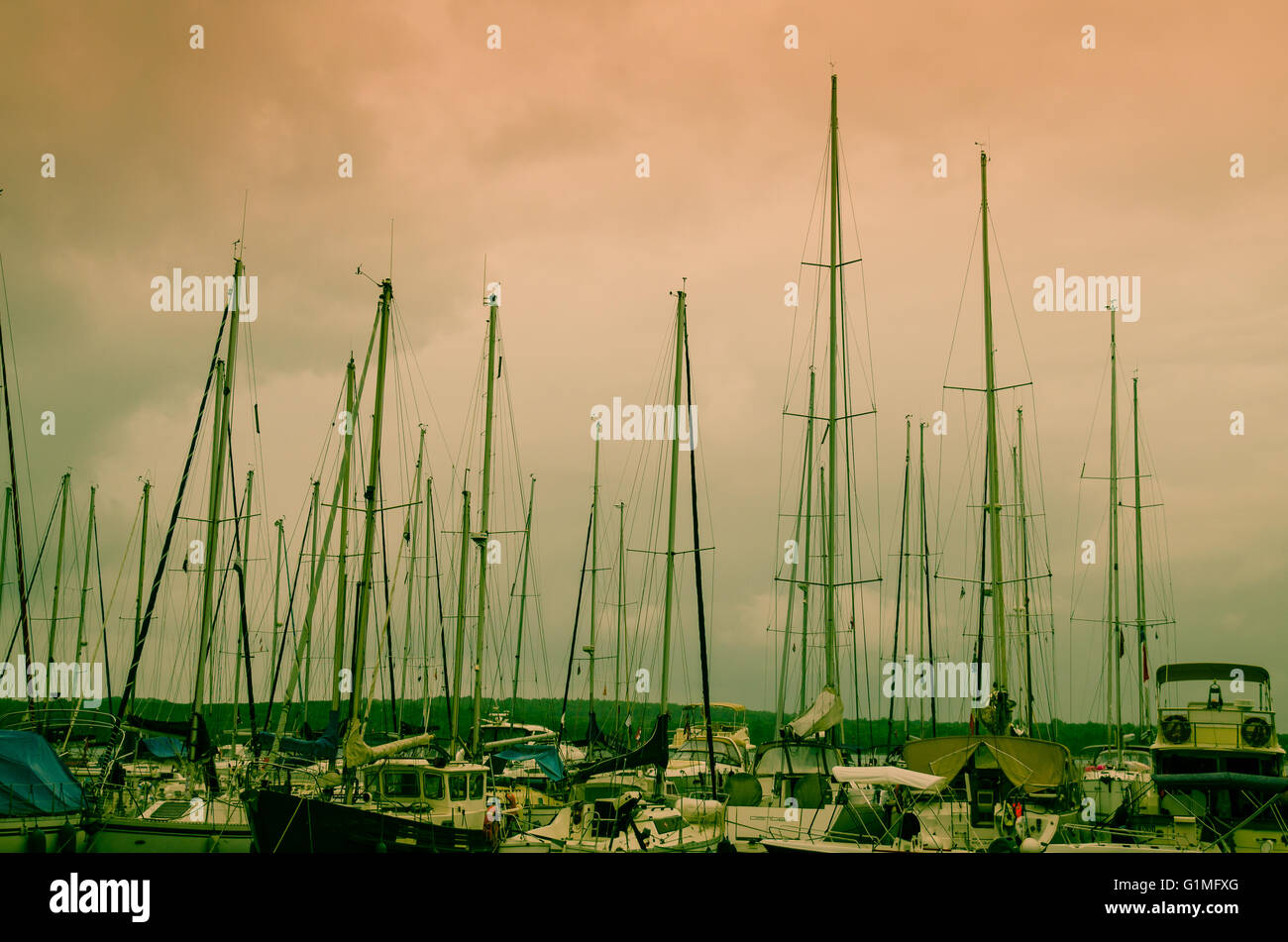 Sailboat spar hi-res stock photography and images - Alamy