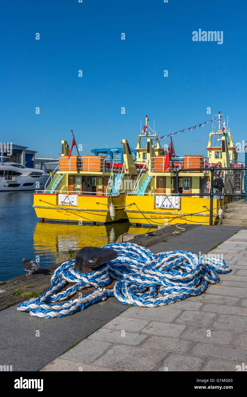 England Dorset Poole Boats at Poole quay Stock Photo - Alamy