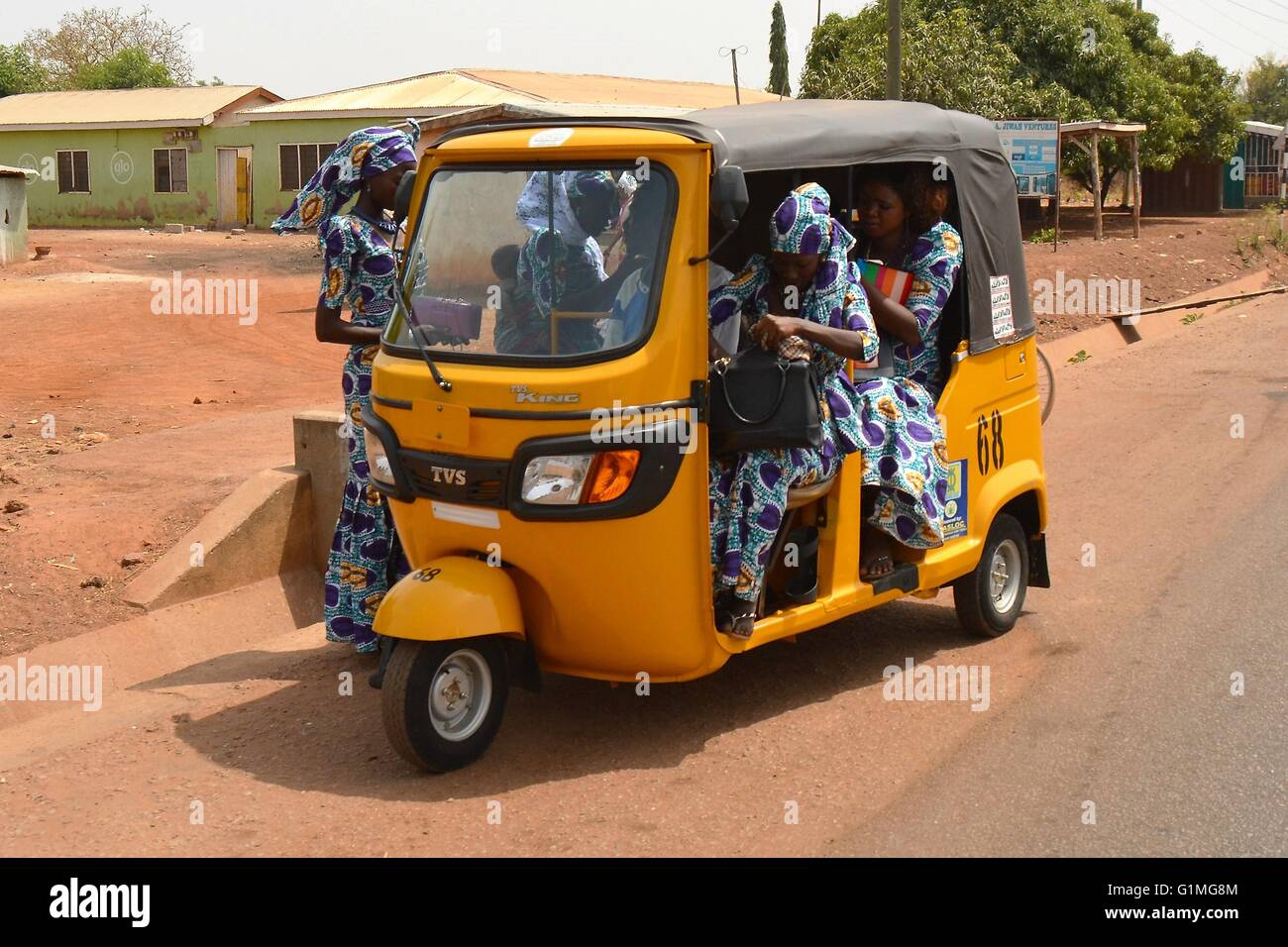 Ghana TroTro - the newly invented Three-Bikes operating now also in ...