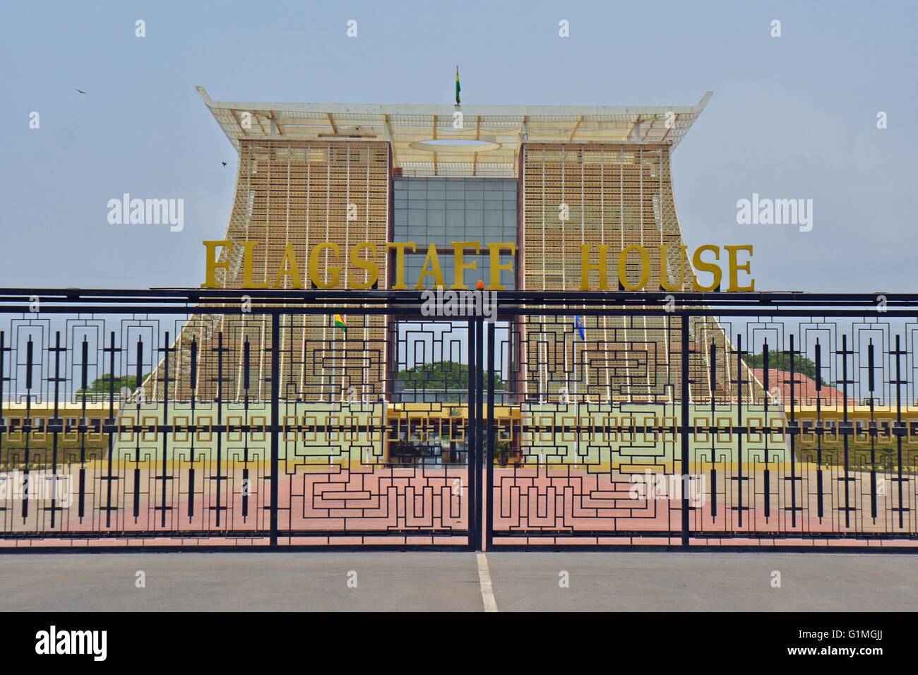Accra, Ghana - Flag Staff House, of the president of the Republic of ...