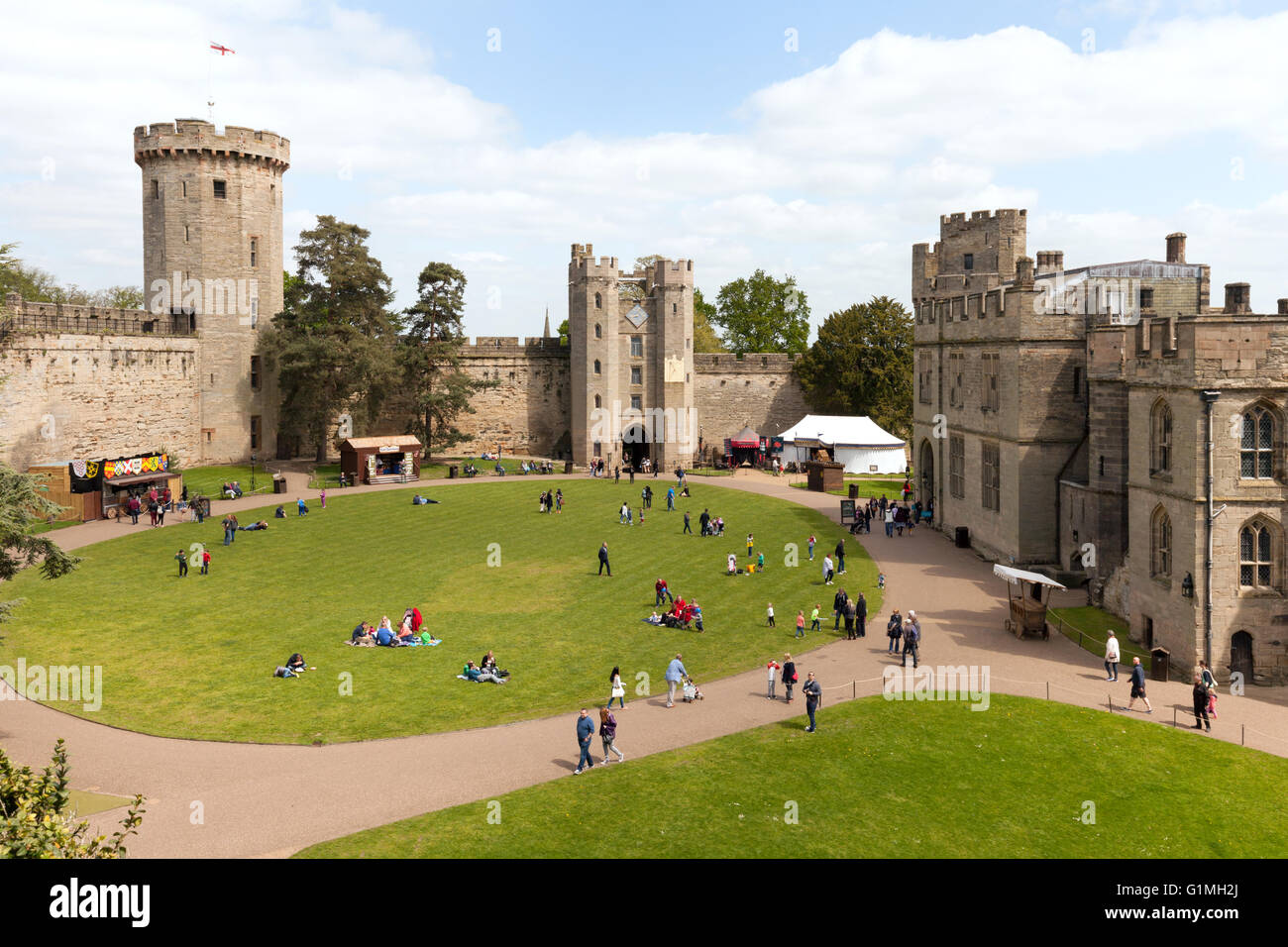 Tower Warwick Castle England High Resolution Stock Photography and ...