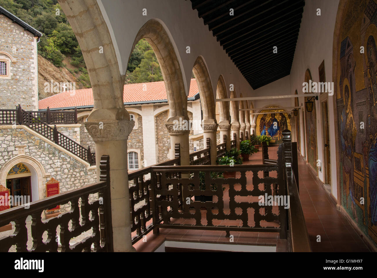 Kykkos Monastery, Cyprus Stock Photo - Alamy