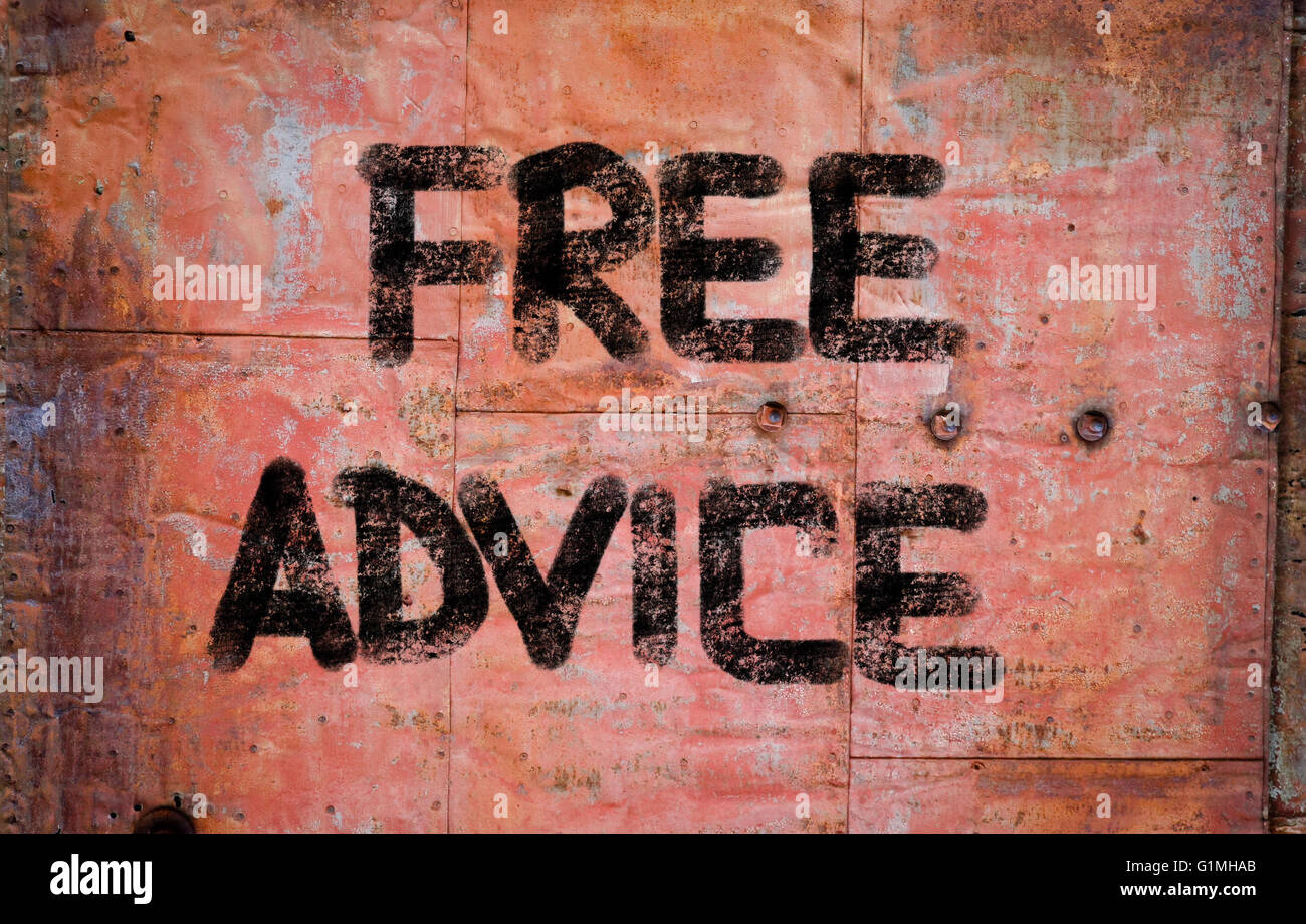 Free Advice Concept Stock Photo - Alamy