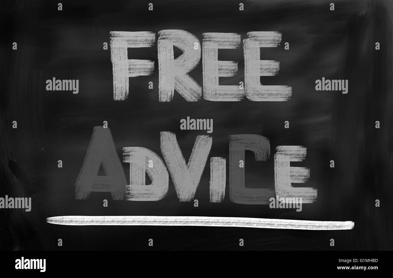Free Advice Concept Stock Photo - Alamy