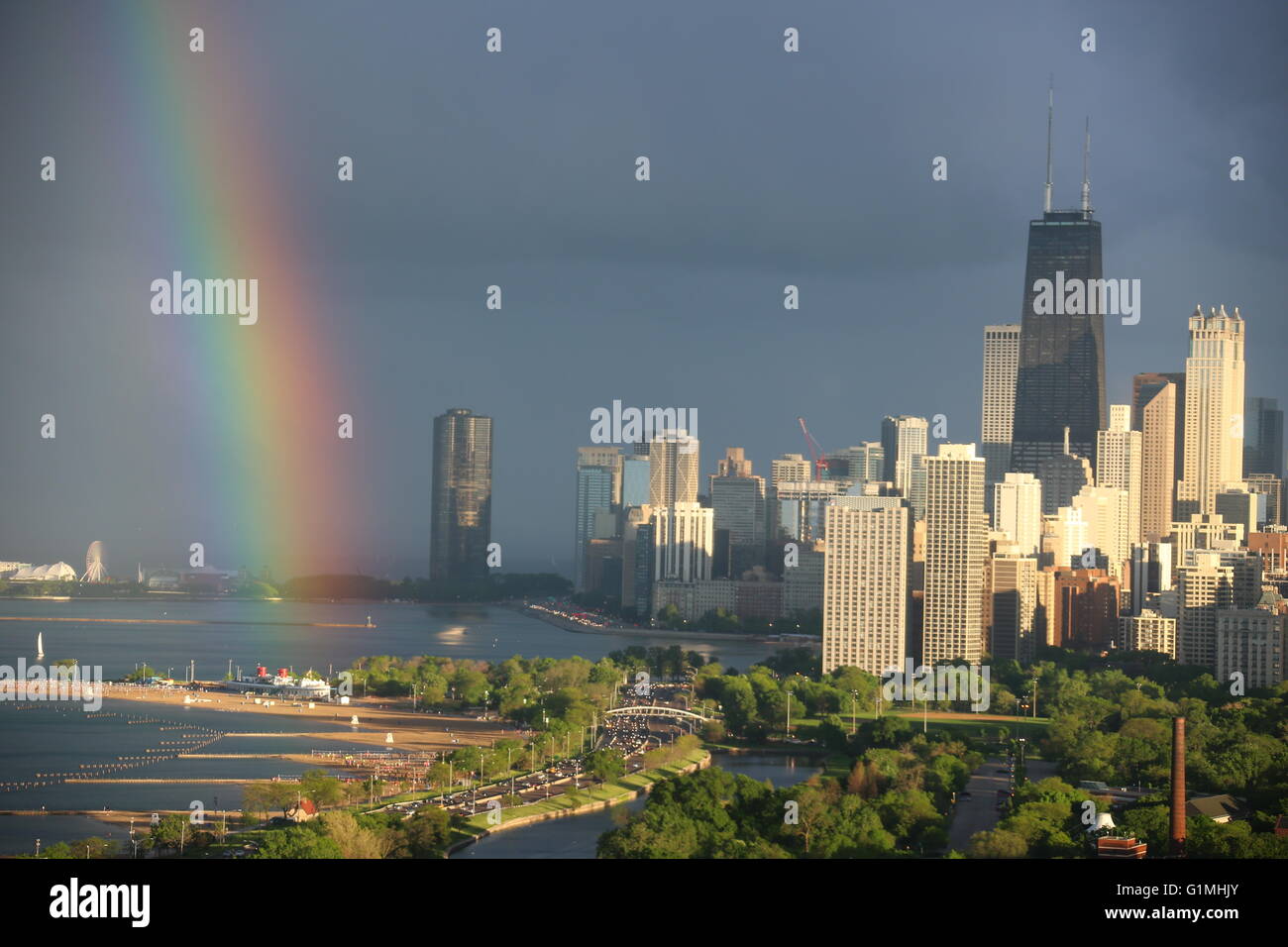 Chicago spring hi-res stock photography and images - Alamy
