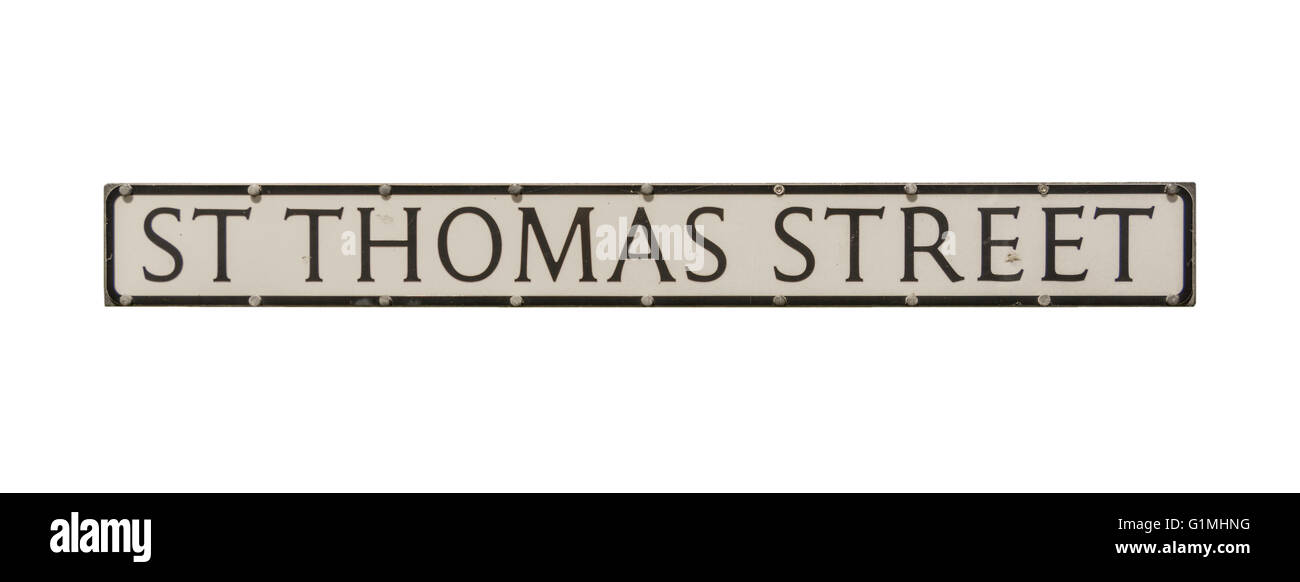 St thomas street road hi-res stock photography and images - Alamy
