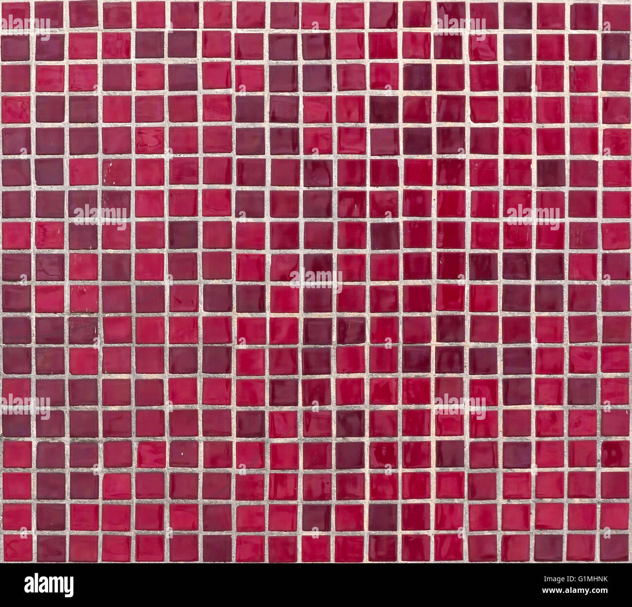 Texture of red square tiles Stock Photo - Alamy