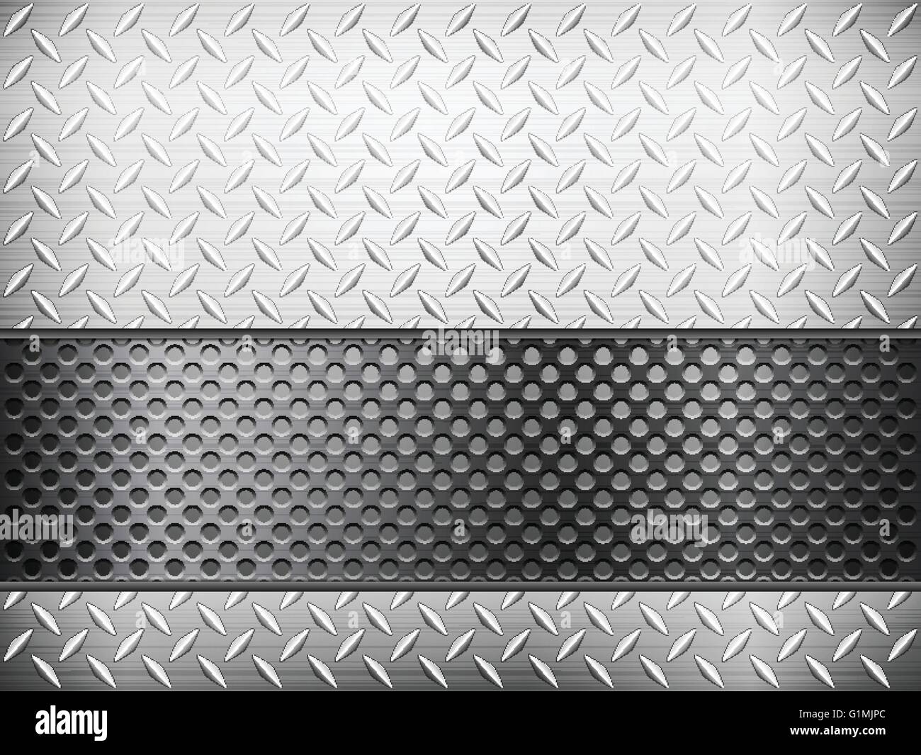 Pattern of metal texture background. Vector illustration Stock Vector ...
