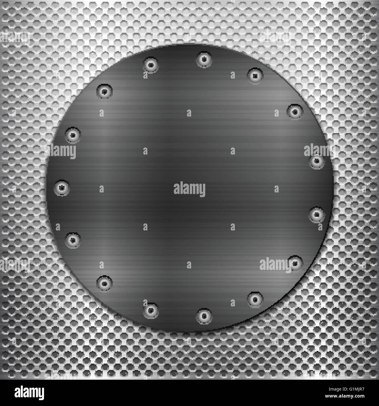 Pattern of metal texture background. Vector illustration Stock Vector ...