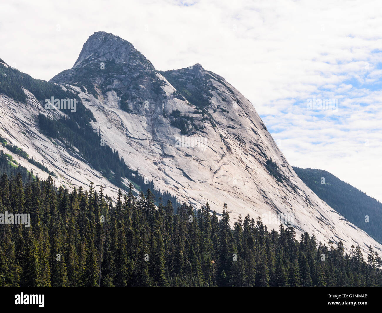 Yak Peak and Zopkios Ridge, seen from British Columbia Highway 5, the ...