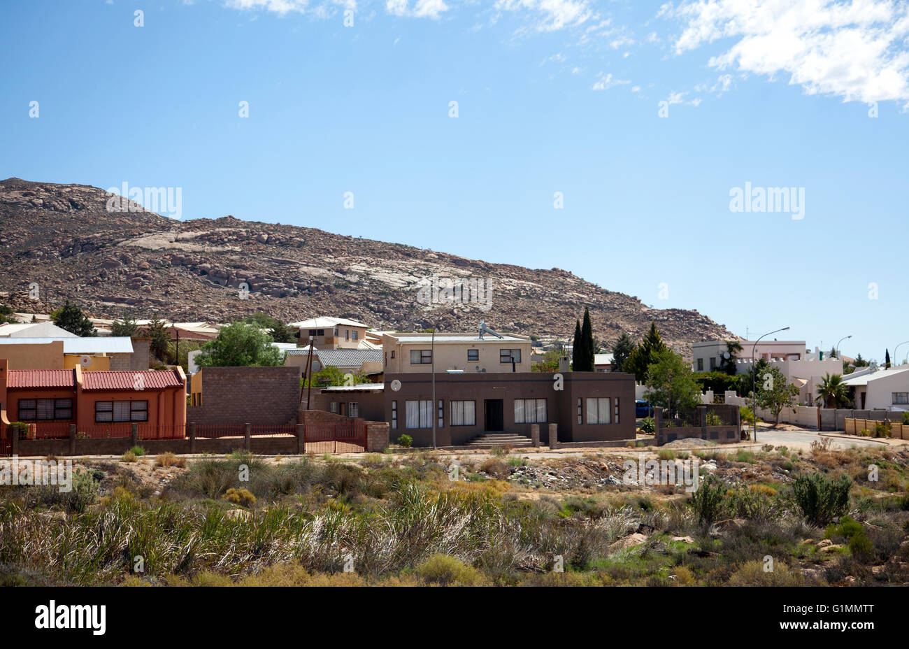 Springbok Town - Houses in Northern Cape - South Africa Stock Photo - Alamy