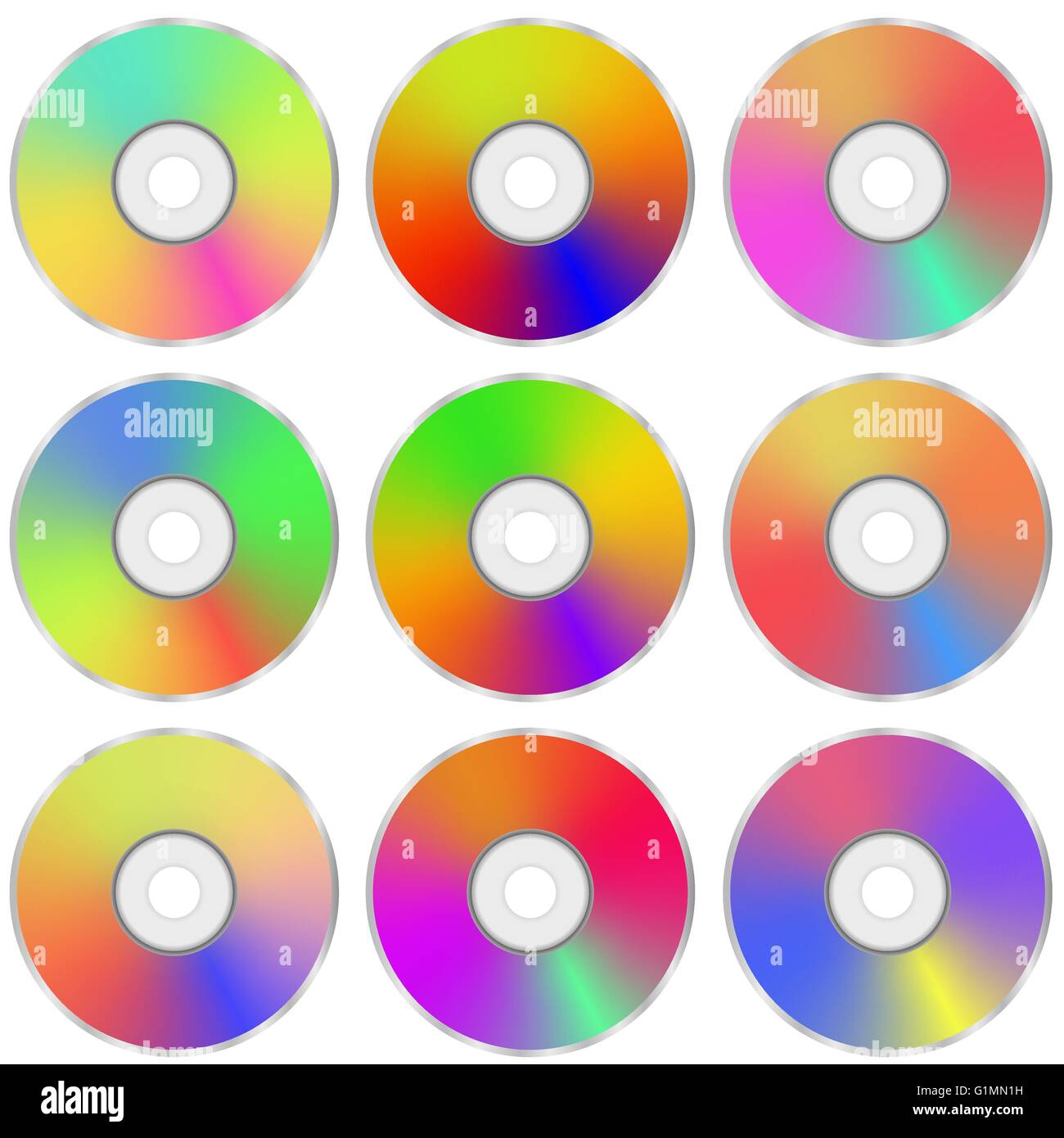 Movie collection dvd Stock Vector Images - Alamy