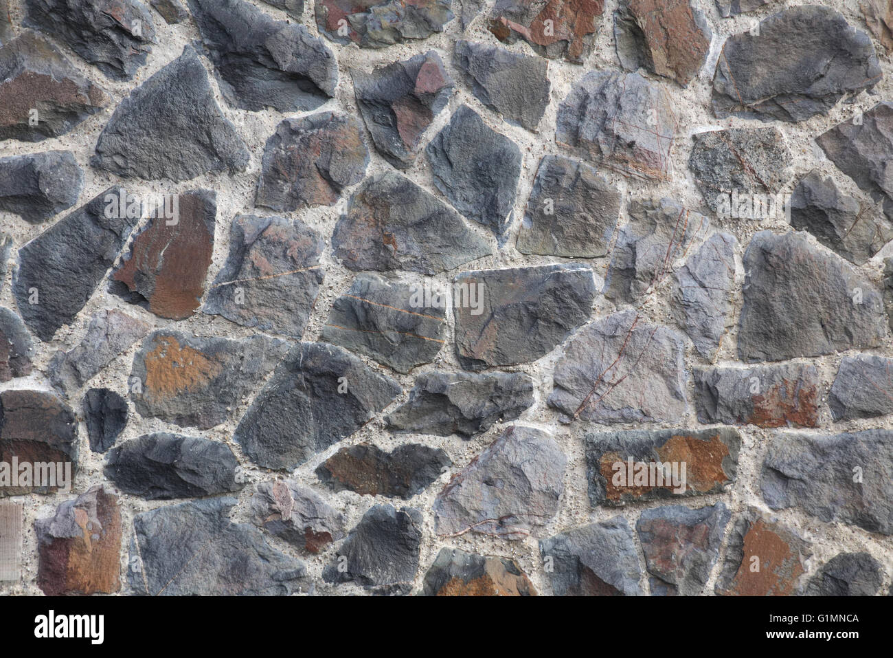 A fieldstone wall texture usable as background Stock Photo - Alamy