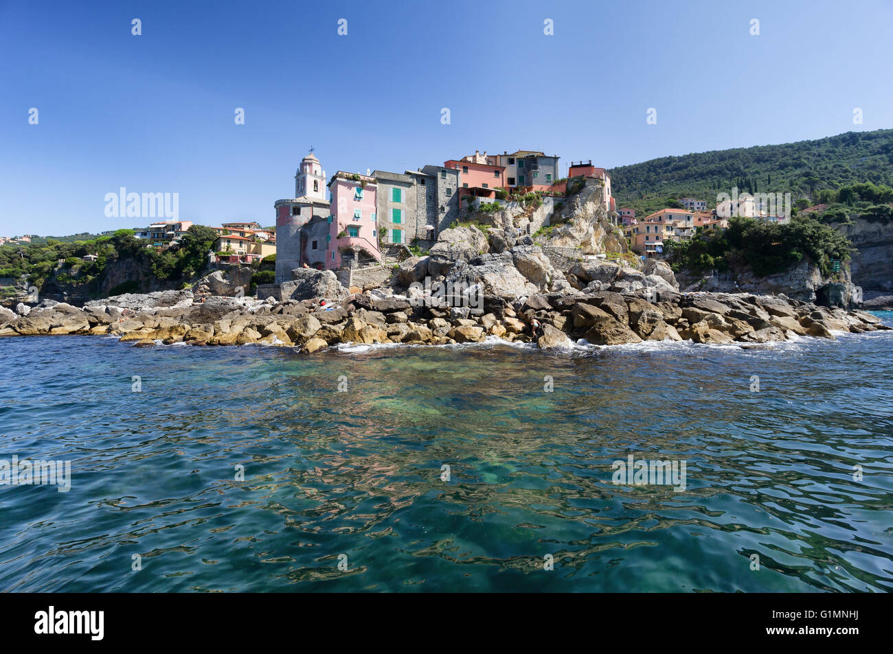 Tellaro beach hi-res stock photography and images - Alamy