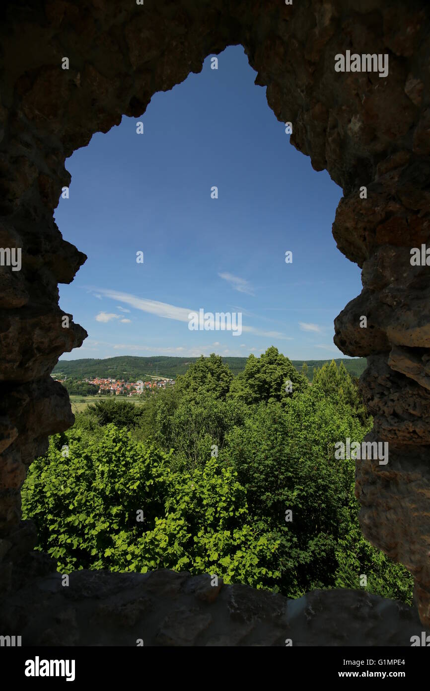 Distant ruined castle hi-res stock photography and images - Alamy
