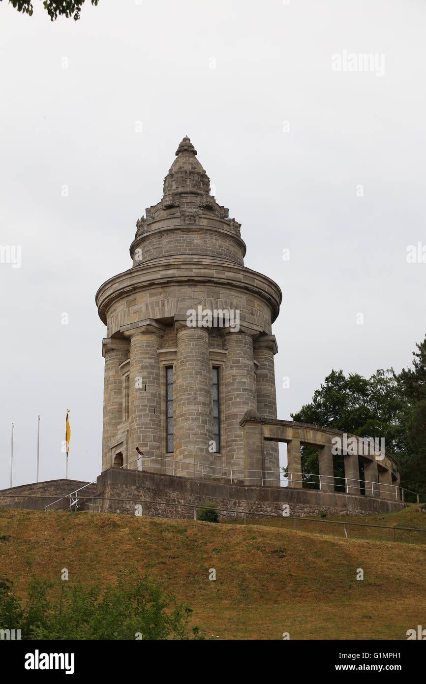 The Burschenschaftsdenkmal (lit. fraternity monument) in Eisenach ...