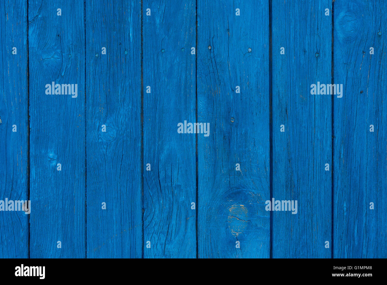Rough blue wooden texture Stock Photo - Alamy